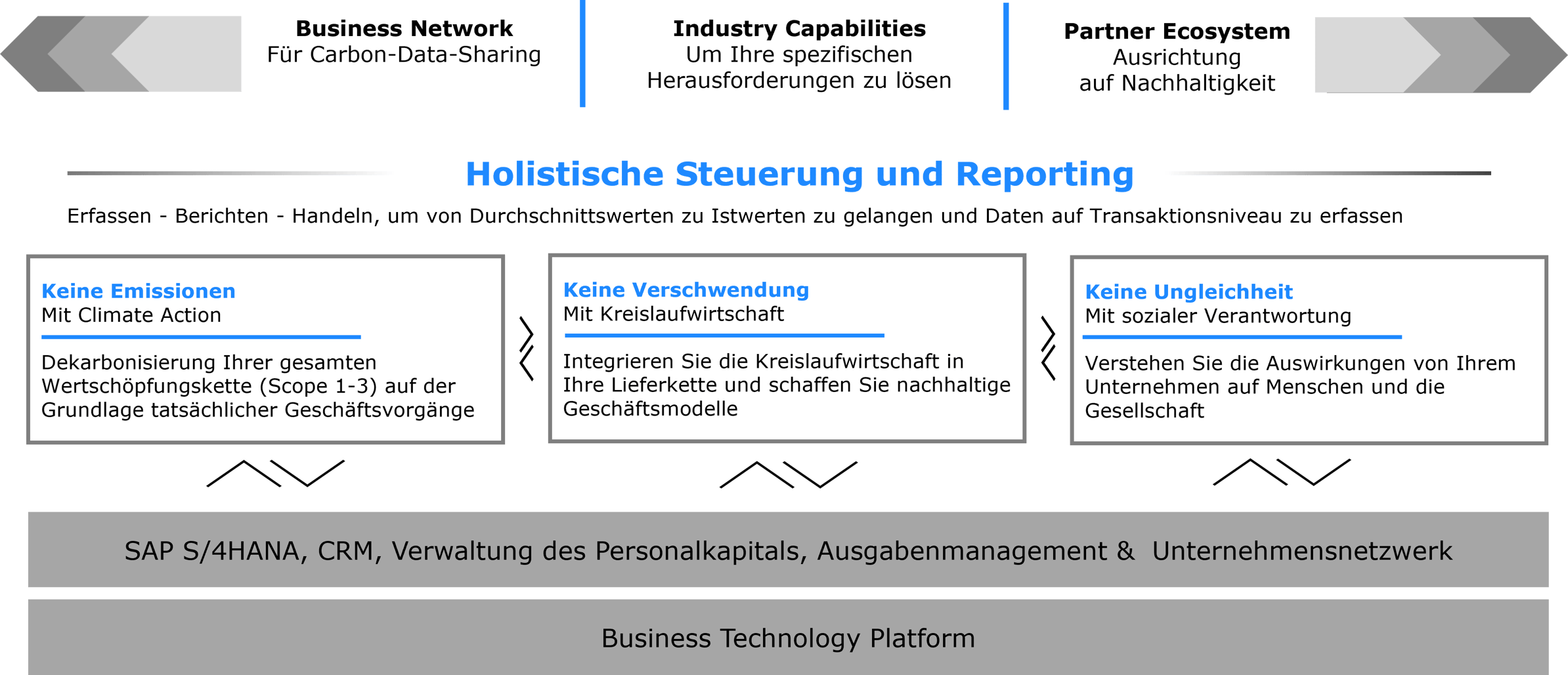 SAP Sustainability Control Tower: Beratung & Umsetzung