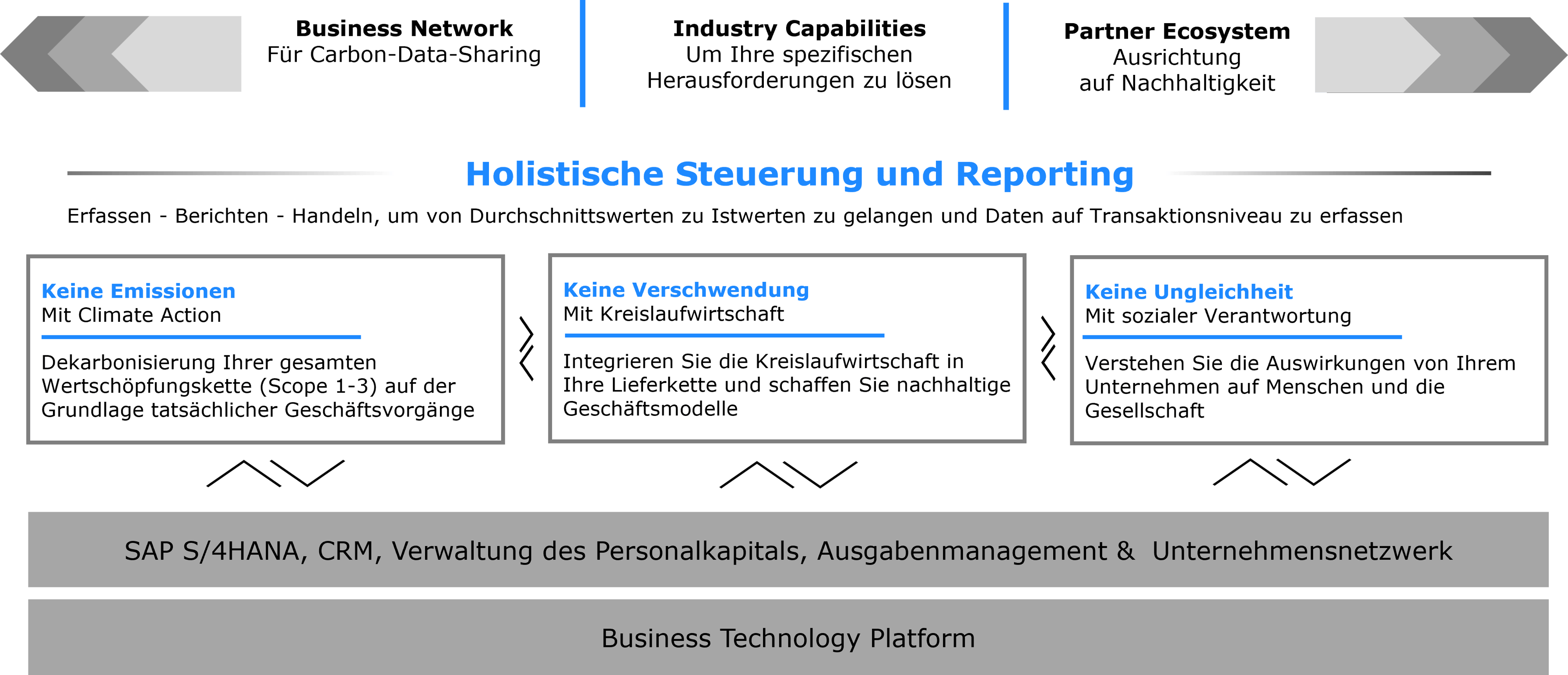 SAP Sustainability Control Tower: Beratung & Umsetzung